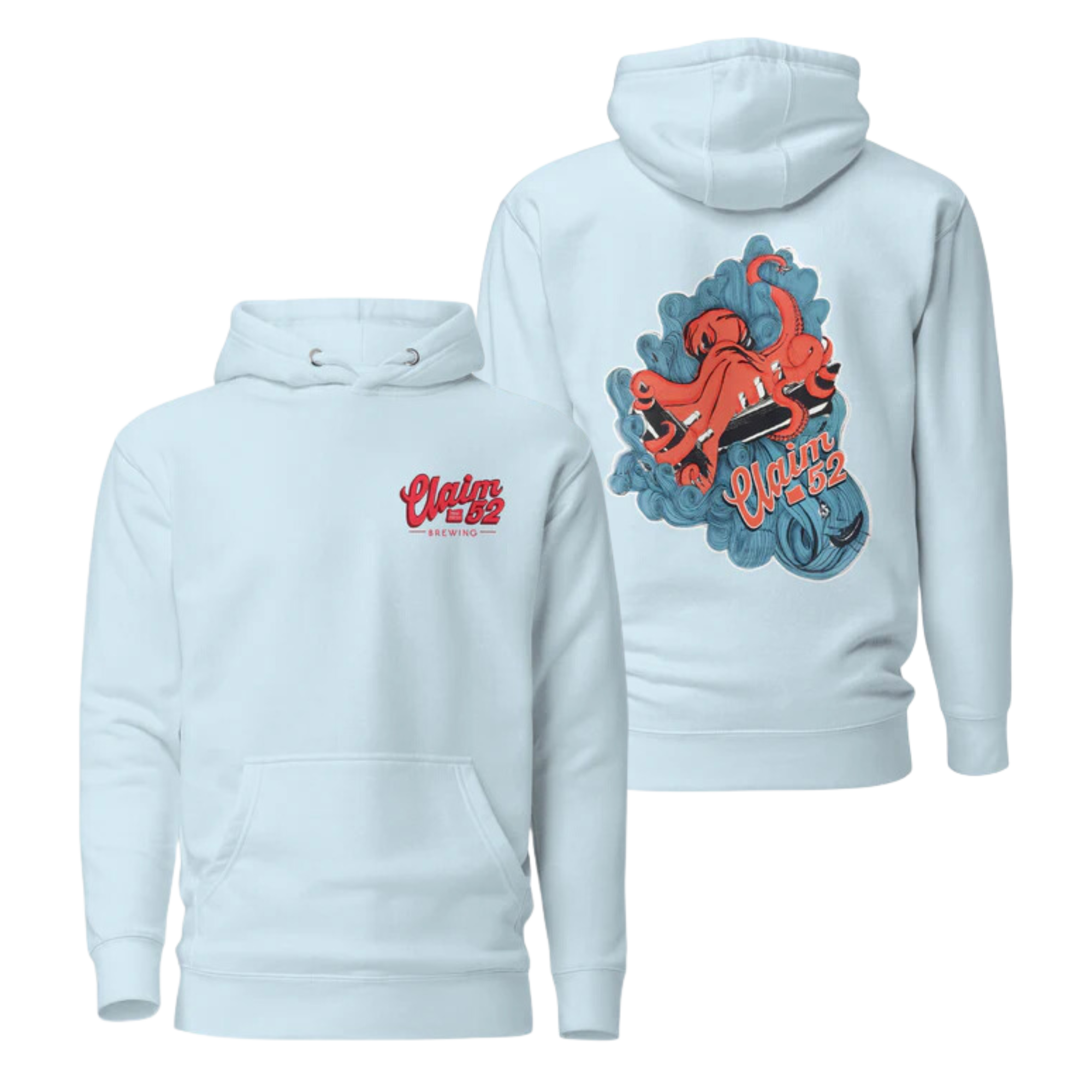 Claim 52 | Premium Cotton Hoodie | Fluffy | Bout It Merch